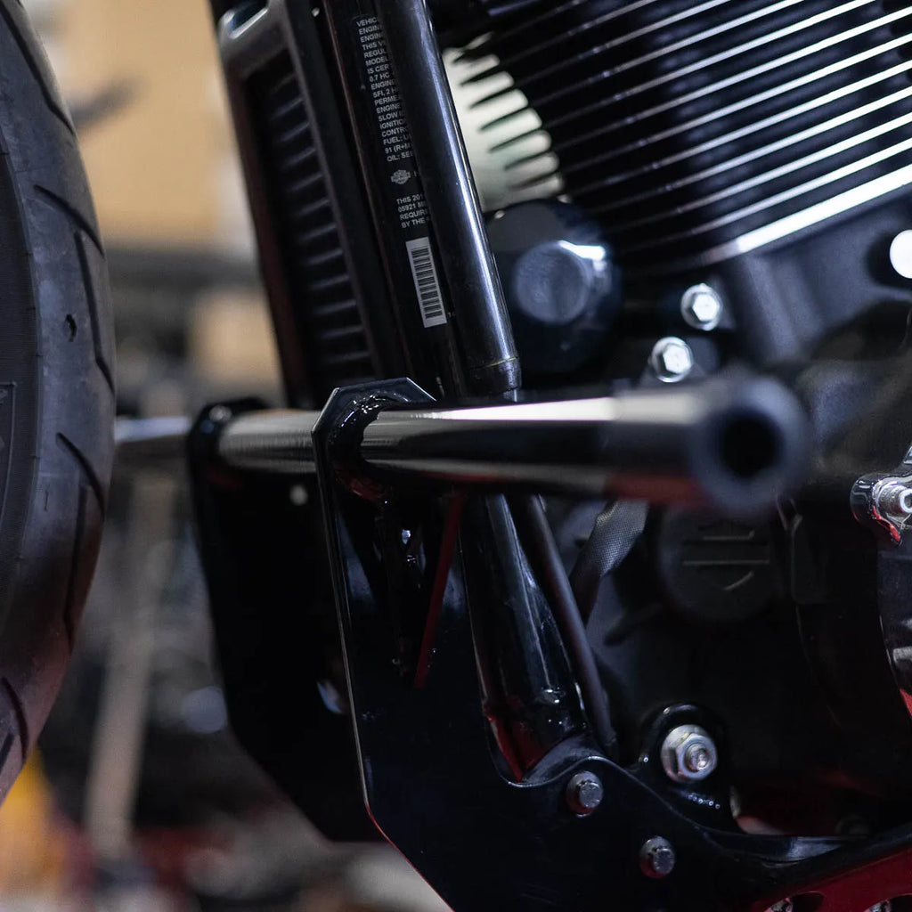 Softail Front Crash Bar | Stealth Pipes